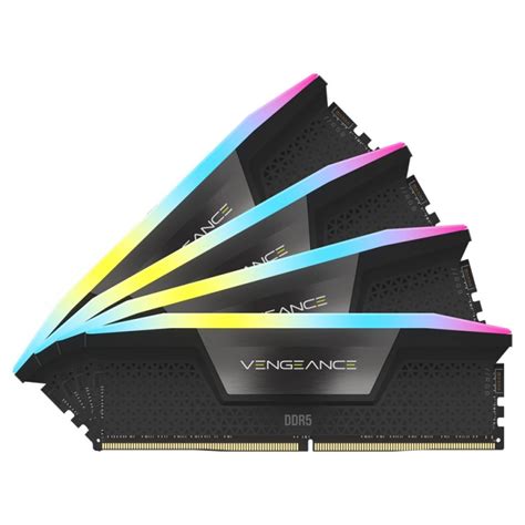 Memória Ddr5 Corsair Vengeance Rgb 32gb 2x16gb 5200mhz Preto