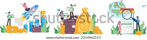 Management Abstract Concept Vector Illustration Set Stock Vector Royalty Free 2254962113