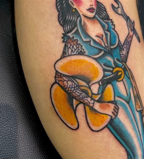50s Pin Up Girl Tattoo 40 Enticing Pin Up Tattoos • Tattoodo