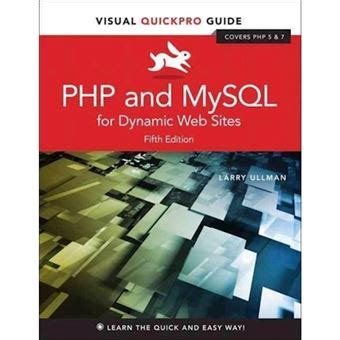 Php And Mysql For Dynamic Web Sites ULLMAN LARRY Compra Livros Ou Ebook Na Fnac Pt
