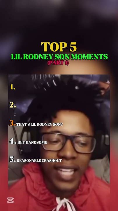 Funniest Lil Rodney Son Moments🤣 Youtube