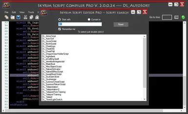 Skyrim Script Editor Pro At Skyrim Nexus Mods And Community