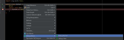 Java Debugging Maven Tests With Intellij Stack Overflow
