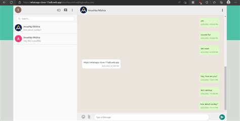 Github Anushka711whatsapp React Clone