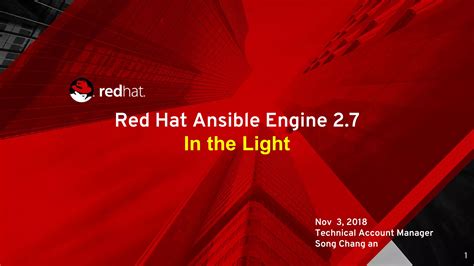 Red Hat Ansible Engine Release Korean Version PPT