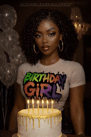 Happy Birthday Black Girl Magic  Find And Share On Giphy