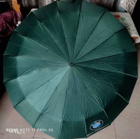Original Bmw Motorsports Umbrella 16 Ribs Auto Open And Close 100 Waterproof Premium Chhataa