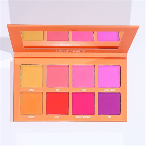 Juicy Cheeks Face Palette Blend Bunny Cosmetics Glisten Cosmetics