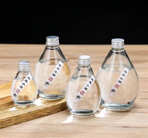 白酒瓶小玻璃空瓶透明100ml半斤1斤装饮料瓶果酒瓶创意酒瓶子批发虎窝淘