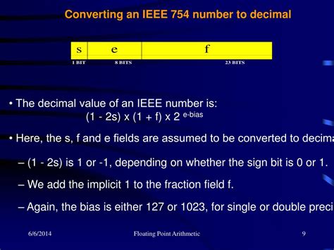 Ppt Floating Point Arithmetic Powerpoint Presentation Free Download