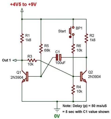 Simple delay timer circuits explained – Artofit