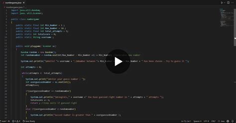 Codsoft Internship Java Numbergame Techinternship Github