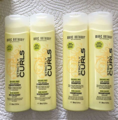 Marc Anthony Strictly Curls Curl Defining Shampoo Or Frizz Sealing Conditioner Marcanthony
