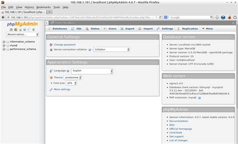 192 168 1 101 localhost phpmyadmin 4 0 7 mozilla firefox 004