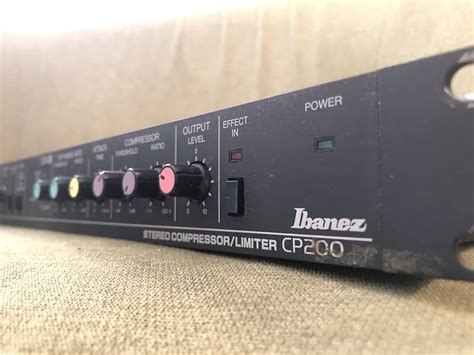 Ibanez Cp200 Stereo Compressor Limiter Reverb