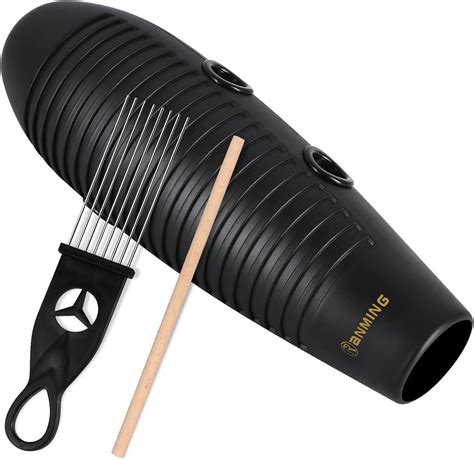 Ranming Guiro Instrument 39x13 Inch Super Guiro Fish Shaped Latin
