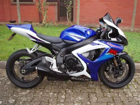 2007 07 Suzuki Gsxr 750 K7 750cc Supersport Blue