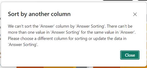 sort by another column not working microsoft fabric community