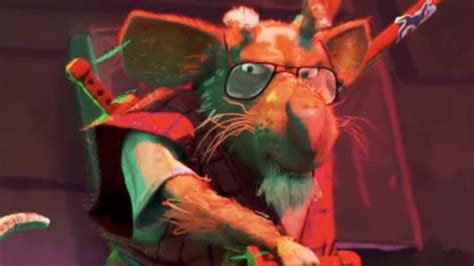 Teenage Mutant Ninja Turtles Mutant Mayhem Debuts Splinter Focused