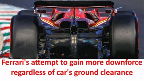 F1, Ferrari: new SF24 diffuser design for more driving stability, but less downforce than ...