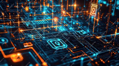 A Cybersecurity And Data Protection Infrastructure Illustrating The