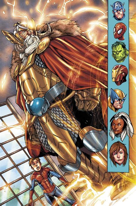 Odin By Ig Guara Barros Odin Comics The Mighty Thor Marvel Heroes