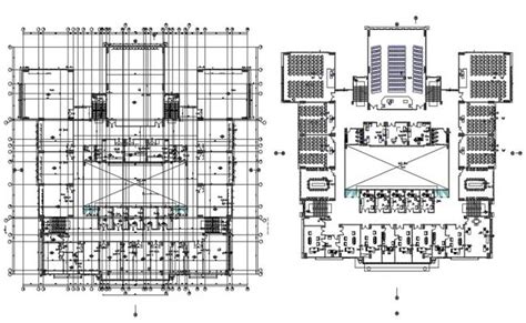 Longitudinal Section Of Beam With Grid Is Given In The Form Of 2d Autocad Dwg Drawing File