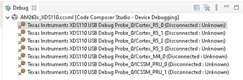 Am263x Mcu Sdk Ccs Launch Load And Run