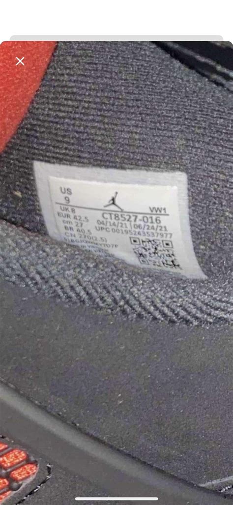 Are These Red Thunders Legit R Legitcheck