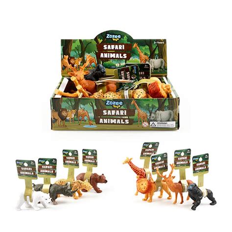 63099 Toys Animals Safari 8 Asstd Dats