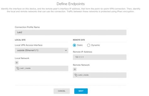 Cisco Firepower 1010 Site To Site Vpn Cisco Community