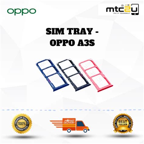 SIM TRAY OPPO A S RED TEMPAT LETAK SIMKAD OPPO A S MERAH Shopee Malaysia