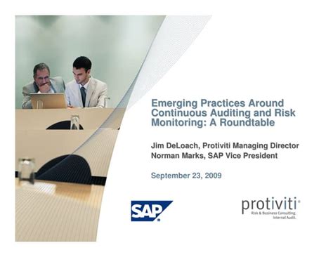 Continous Auditing And Risk Monitoring 9 23 09 Ppt Continous Auditing And Risk Monitoring 9 23 09 Ppt