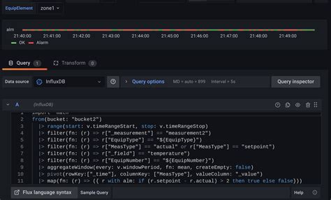 More Complex Flux Queries Copied From Influxdb20 Flux Query Do Not