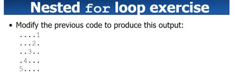 Solved Modify The Previous Code To Produce This Output