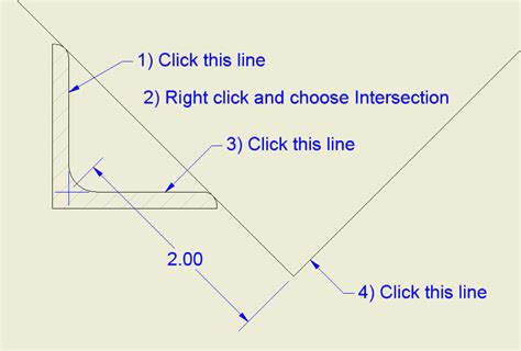 Intersection With Radius Autodesk Community