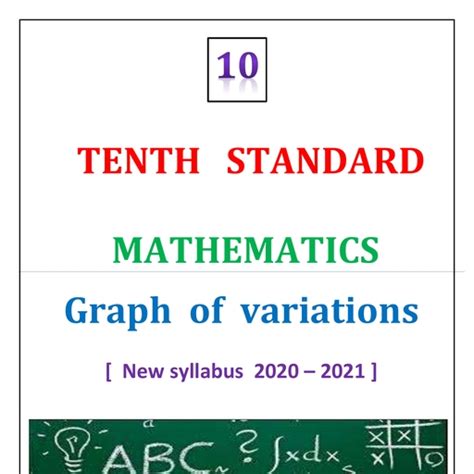 Graph Of Variation Ex315 Maths Notes Teachmint