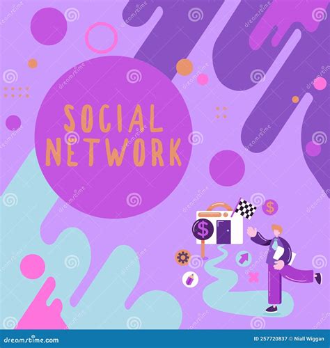 Conceptual Display Social Network Business Overview A Framework Of