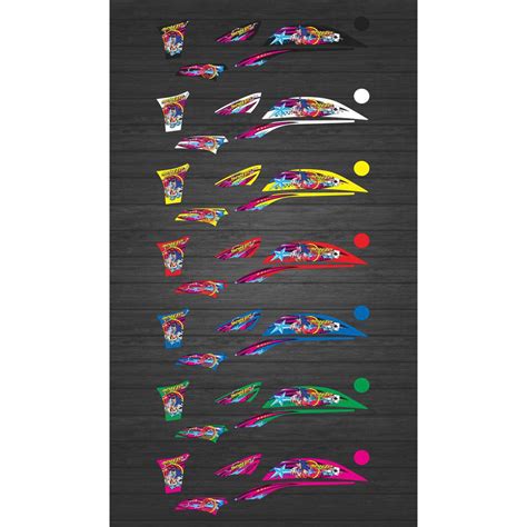 Jual Stiker Striping Variasi Mio Fino Motif Sonic Shopee Indonesia