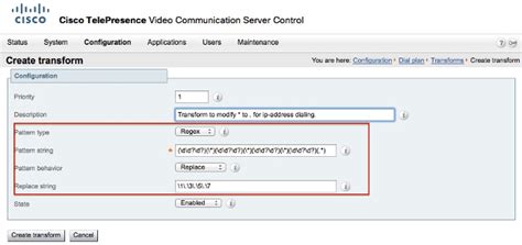 dial ip addresses from endpoints registered to cucm with vcs