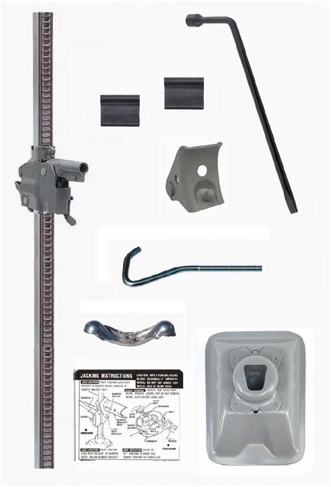1968 Camaro Bumper Jack Assembly Kit Complete 1967 1968 1969 Camaro Parts Nos Rare