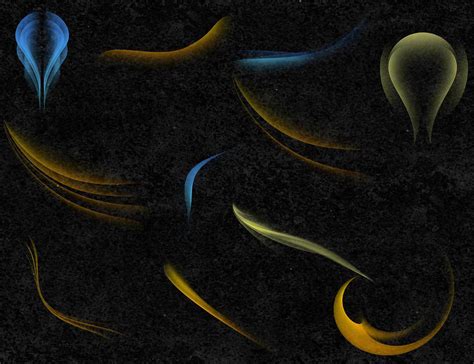 Abstract Curves Brushes Fbrushes