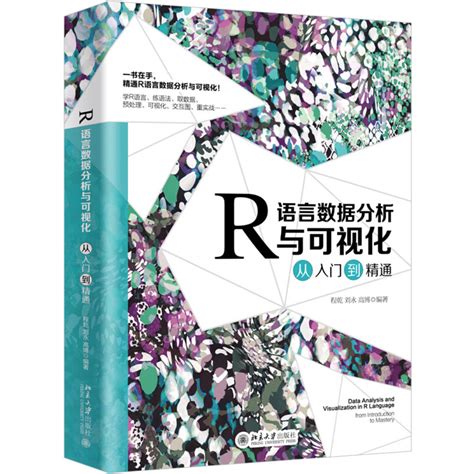 R语言数据分析与可视化从入门到精通高博数据分析统计数据结构图形指南大数据处理与分析技术指南数据挖掘 R语言学习参考书籍 虎窝淘