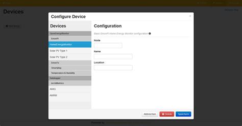 Development Devices Inputs And Feeds In Emoncms Labs