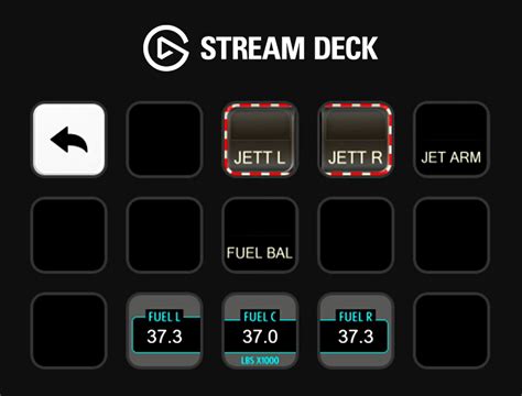 Stream Deck 15 Button Aao Profile For Boeing 787 10 For Microsoft Flight Simulator Msfs