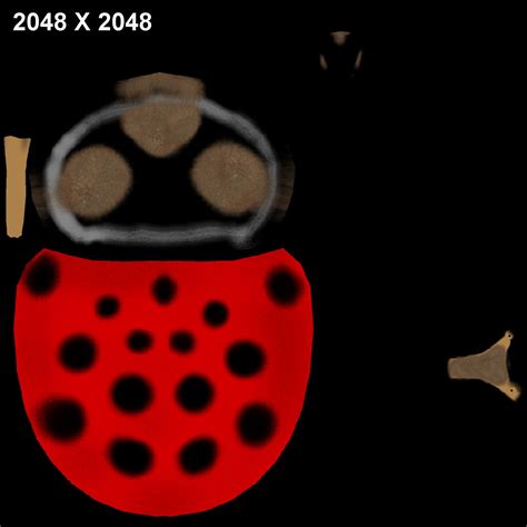 Lady Bug 3d Model 25 Ma Obj Free3d