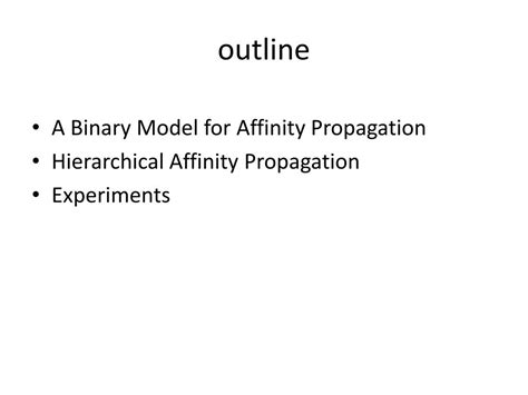Ppt Hierarchical Affinity Propagation Powerpoint Presentation Free Download Id2430660