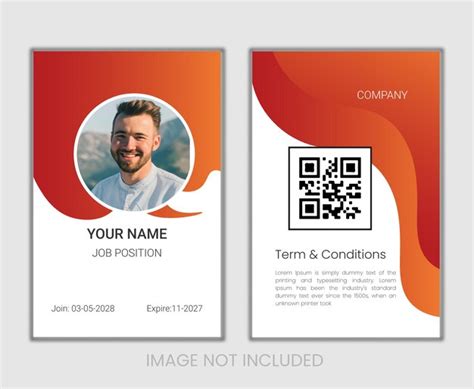 Premium Vector Business Abstract Id Card Design