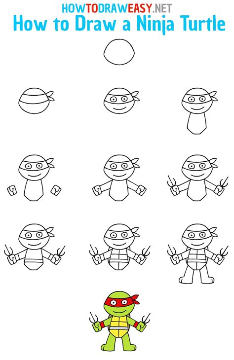 How To Draw A Ninja Step By Step