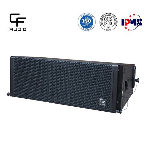 Professional Dual 8 Inch Line Array Full Range Speaker Pa Speaker And